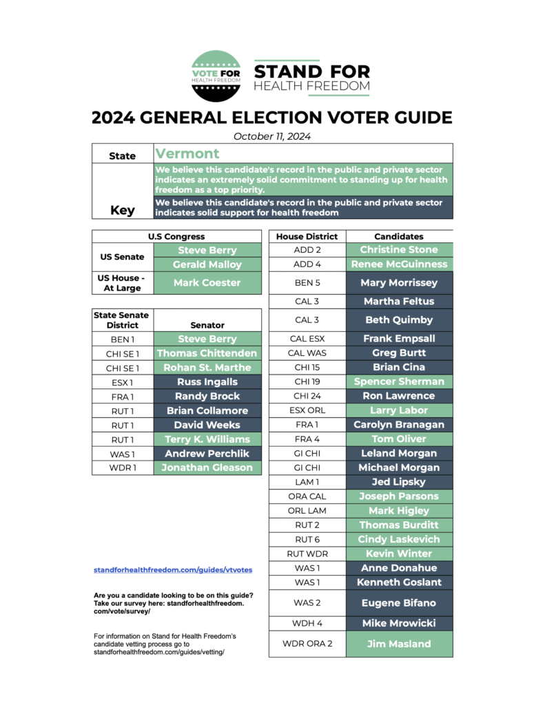 Election 2024 – Health Choice Vermont